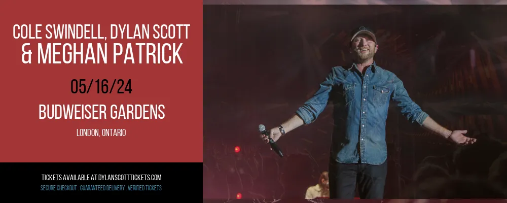 Cole Swindell, Dylan Scott & Meghan Patrick at Budweiser Gardens | 16 ... Cole Swindell, Dylan Scott & Meghan Patrick at Budweiser Gardens | 16 ...